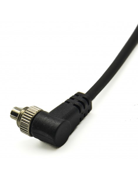 Male Flash PC to Male Flash PC Sync Coiled 30-100cm Cable