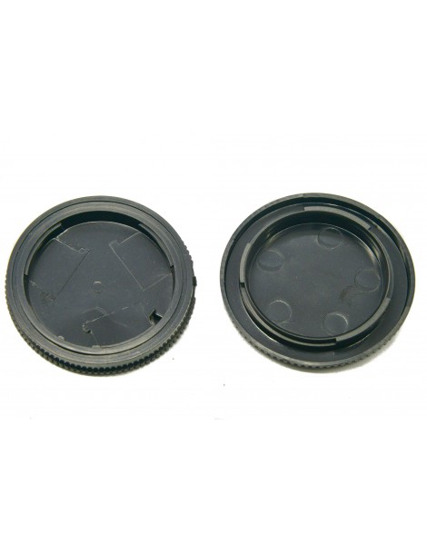 Rear A-Mount Lens Cap & Body Cap For Sony Alpha & Minolta AF Cameras ...